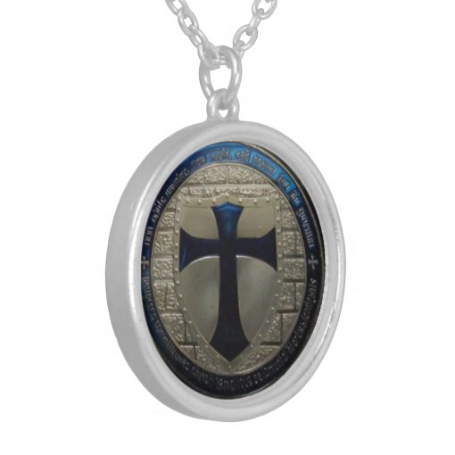 KNIGHT TEMPLAR PENDANT NECKLACE | Zazzle
