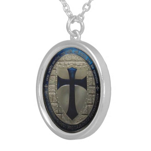 KNIGHT TEMPLAR PENDANT NECKLACE | Zazzle