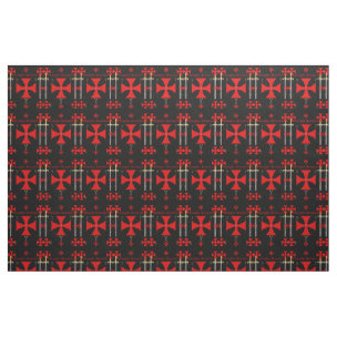 Templar knight fabric | Zazzle.com