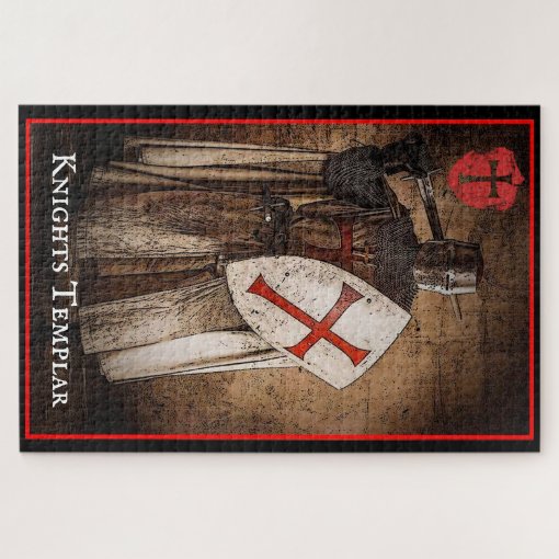 Knights Templar Jigsaw Puzzle | Zazzle
