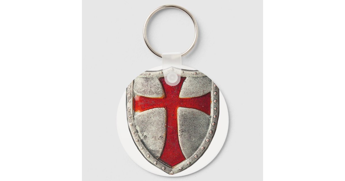 Knights Templar Keychain | Zazzle