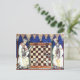 Knights Templar Playing Chess (1283) Postcard | Zazzle