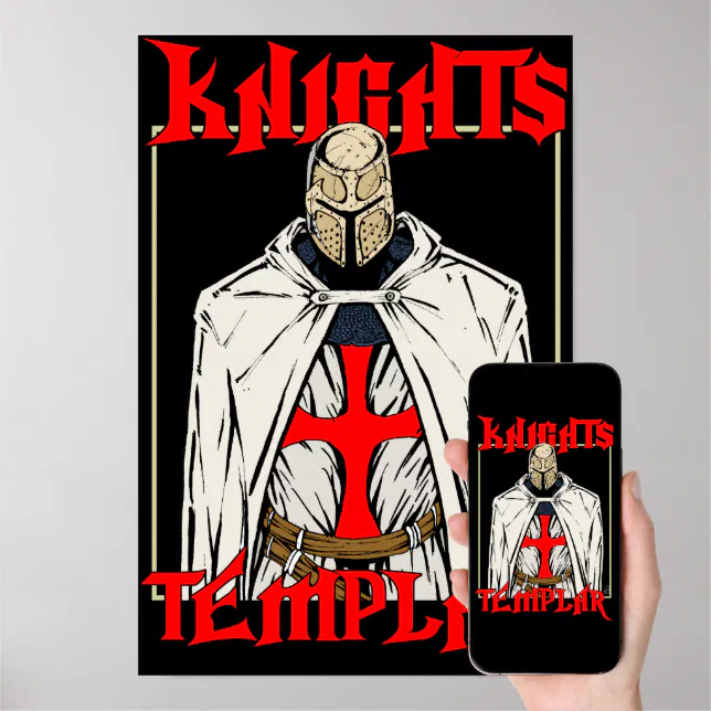 Knights Templar Poster | Zazzle