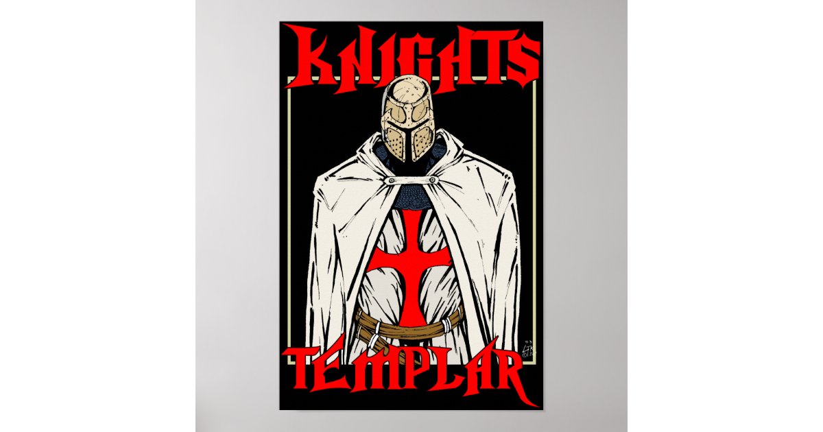 Knights Templar Poster | Zazzle