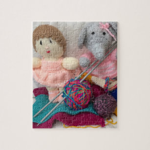 Knitting Jigsaw Puzzles | Zazzle