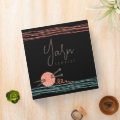 Knitter knitting needles yarn ball craft pattern binder | Zazzle