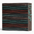 Knitter knitting needles yarn ball craft pattern binder | Zazzle