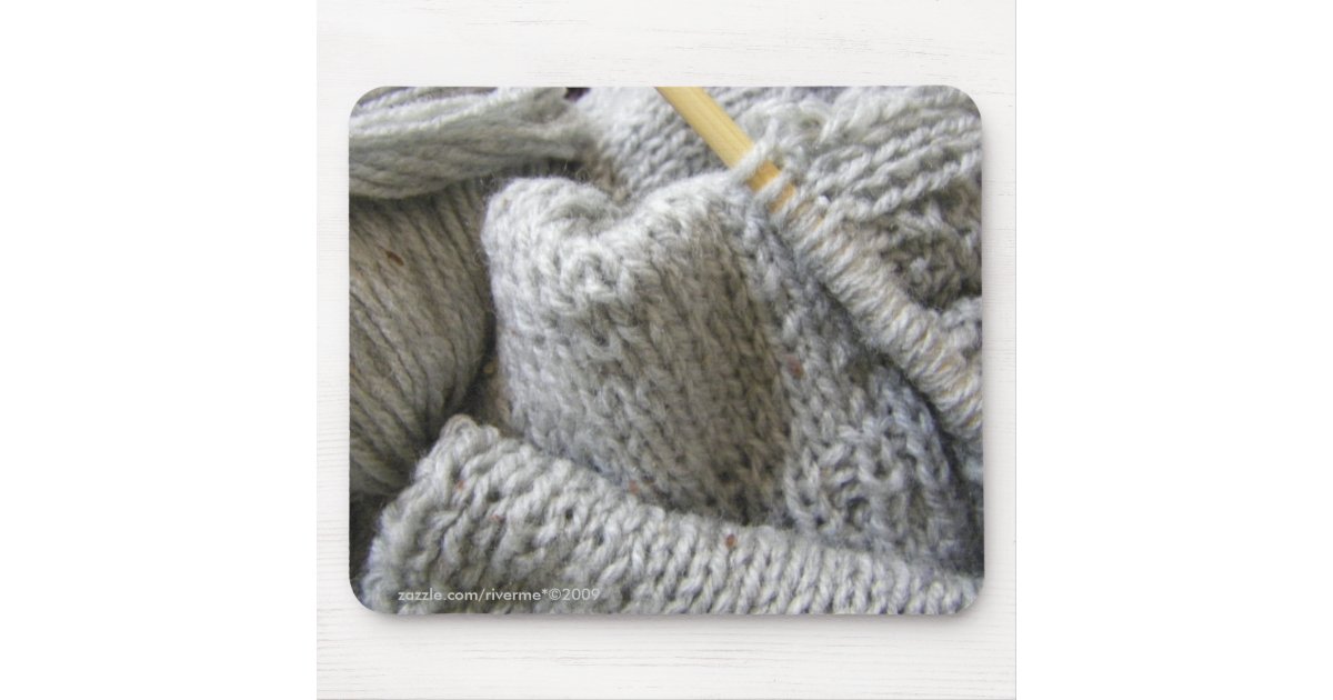 Knitting/ Mouse Pad | Zazzle