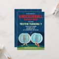 Knockerball Birthday Invitation - Bubble Soccer | Zazzle