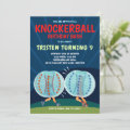 Knockerball Birthday Invitation - Bubble Soccer | Zazzle