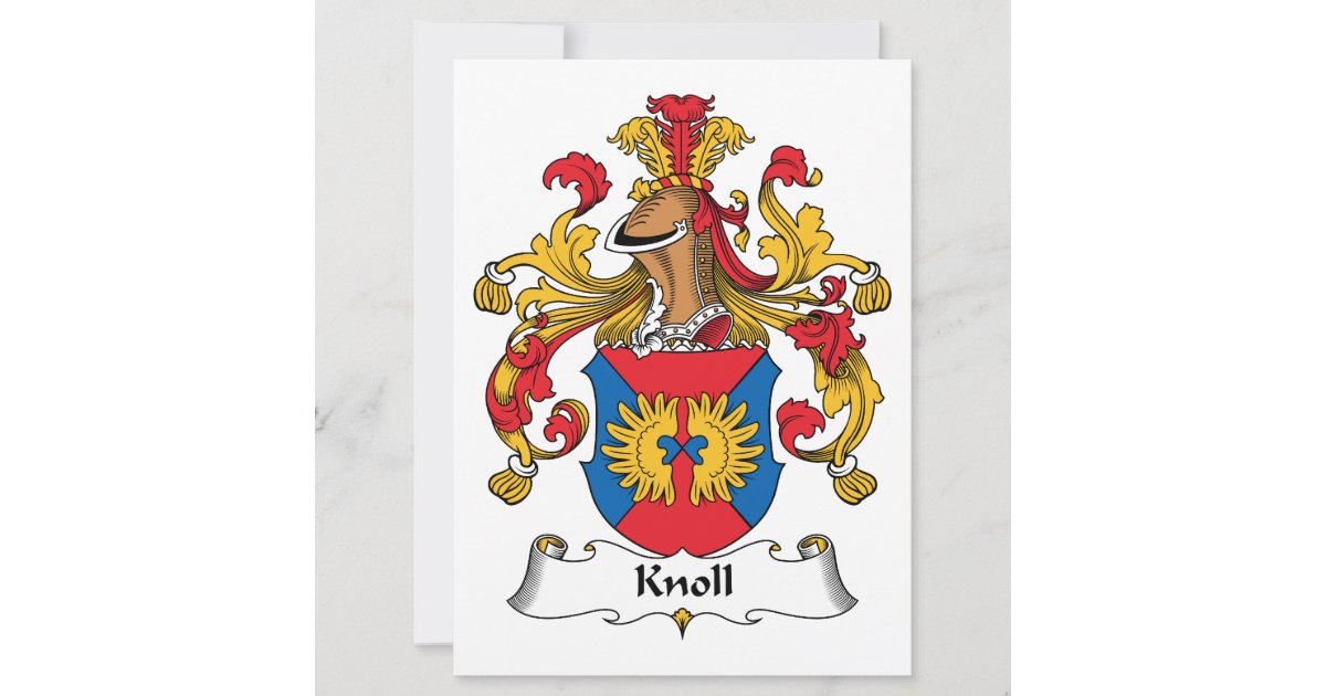 Knoll Family Crest | Zazzle