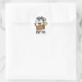 Knot-tea Funny Tea Pun Classic Round Sticker | Zazzle