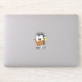 Knot-tea Funny Tea Pun Sticker | Zazzle