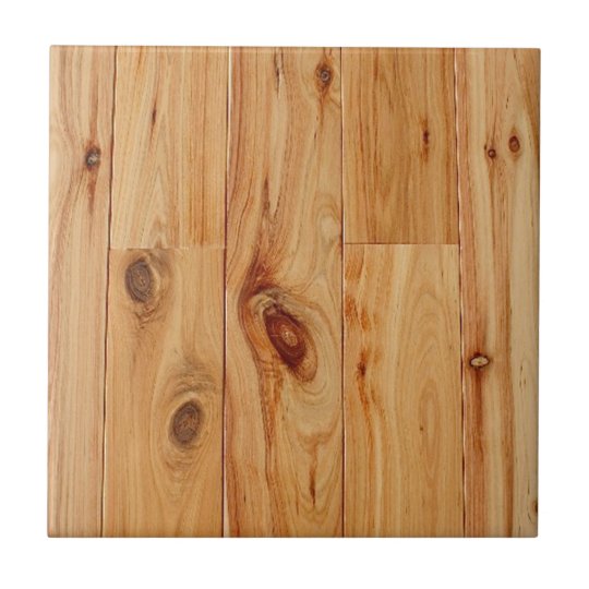 Knotty Light Wood Grain Floor Tile | Zazzle.com