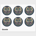 Knotwork Labrys Stickers | Zazzle