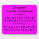 Know your Alphabet Forwards and Backwards Mousepad | Zazzle