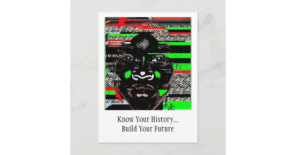 Know Your History Postcard | Zazzle