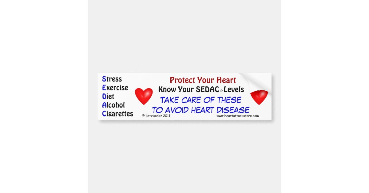 Know your SEDAC levels Bumper Sticker | Zazzle