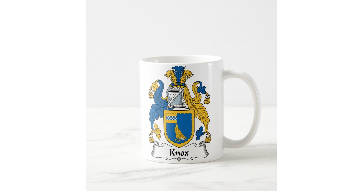 Knox Family Crest Coffee Mug | Zazzle