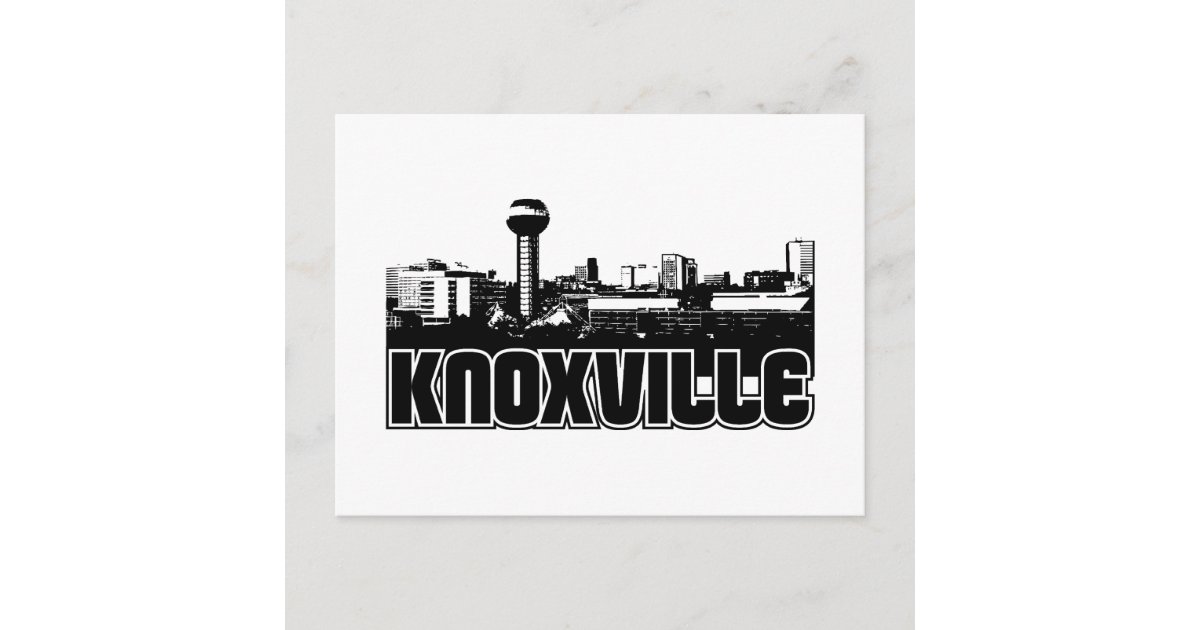 Knoxville Skyline Postcard | Zazzle