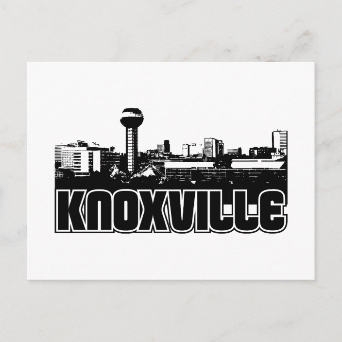 Knoxville Skyline Postcard | Zazzle.com
