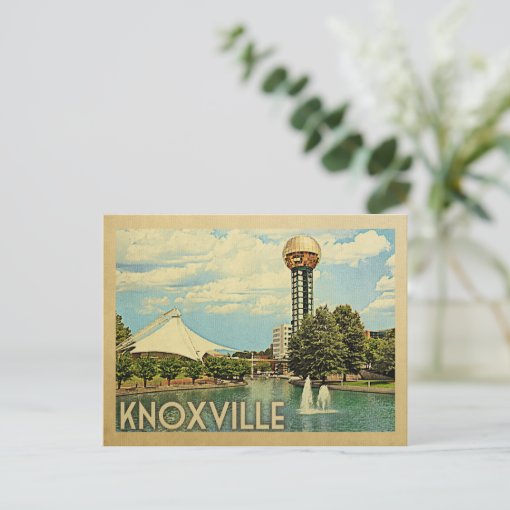 Knoxville Tennessee Vintage Travel Postcard | Zazzle