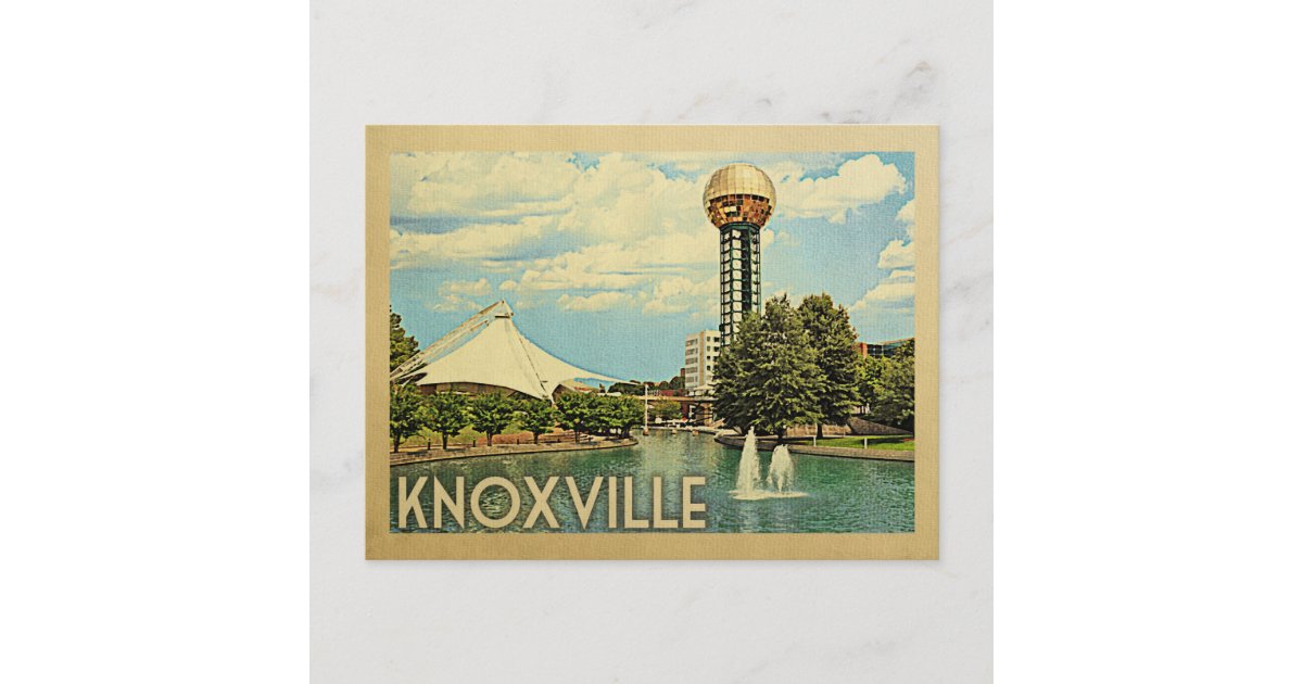 Knoxville Tennessee Vintage Travel Postcard | Zazzle