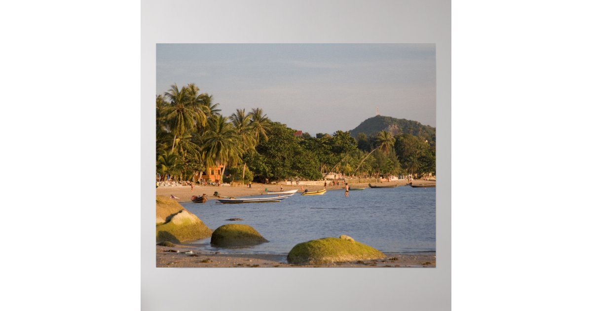 Ko Phangan, Thailand. Outside the hectic island Poster | Zazzle