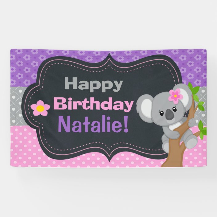 Koala Banner | Zazzle.com