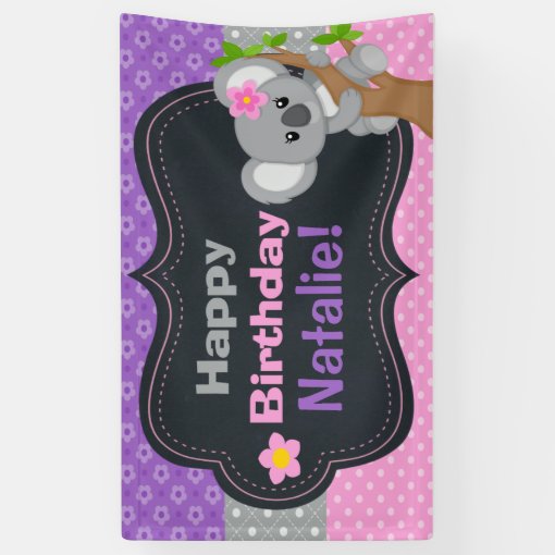 Koala Banner | Zazzle