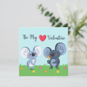 Koala Bear Valentine’s Card | Zazzle