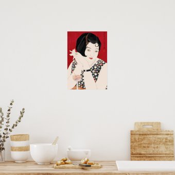 Kobayakawa Kiyoshi - Tipsy Poster | Zazzle