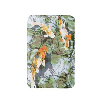 Koi Fish Bath Mat | Zazzle