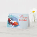 Koi fish card | Zazzle