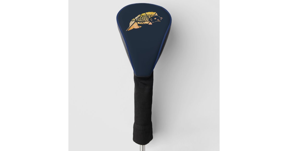 Koi Fish Golf Head Cover | Zazzle