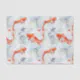 Koi Fish White Winter Pond Decoupage Tissue Paper | Zazzle