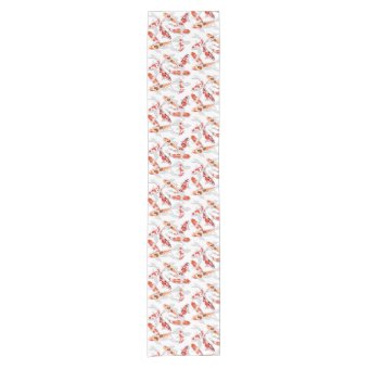 Koi Short Table Runner | Zazzle