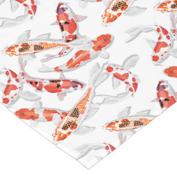 Koi Short Table Runner | Zazzle