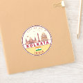 Kolkata India City Skyline Emblem Sticker | Zazzle