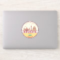 Kolkata India City Skyline Emblem Sticker | Zazzle