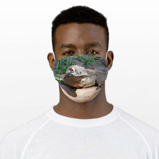 Komodo Dragon Face Mask | Zazzle