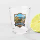 Komodo National Park Indonesia Shot Glass | Zazzle
