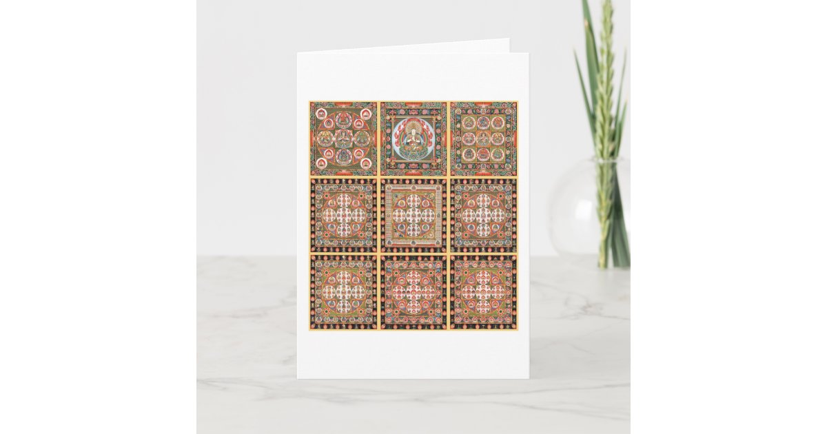 Kongokai Mandala Card | Zazzle