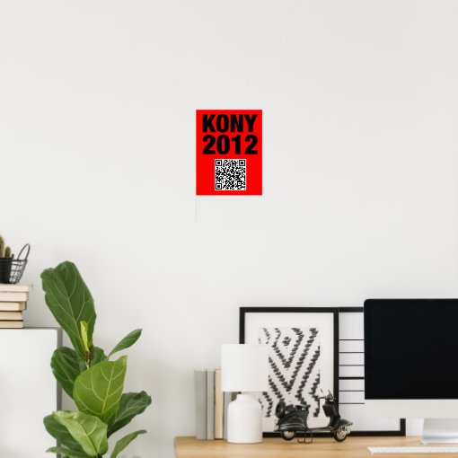 Kony 2012 8x11 Poster | Zazzle