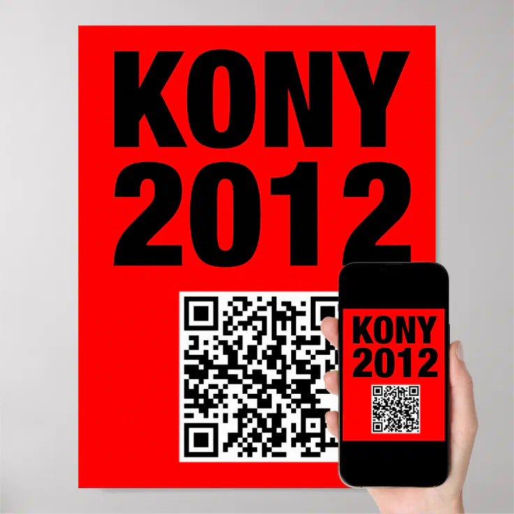Kony 2012 8x11 Poster | Zazzle