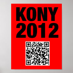 Kony 2012 8x11 Poster | Zazzle
