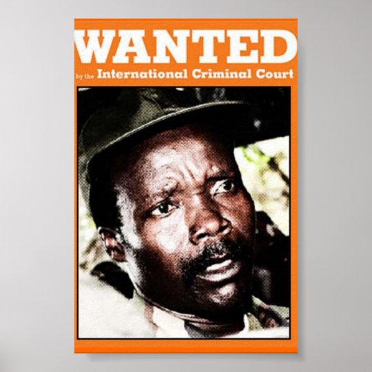 Kony 2012(Wanted) Poster | Zazzle.com