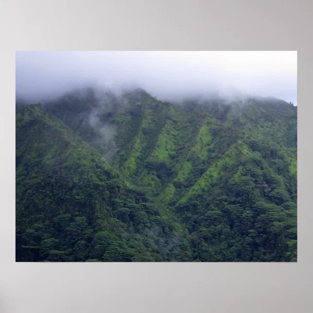Koolau Mountains Poster | Zazzle
