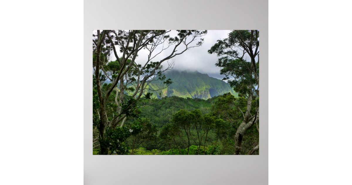 Koolau Mountains Poster | Zazzle