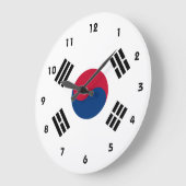 korea south large clock | Zazzle